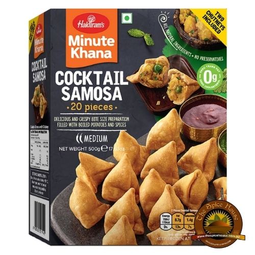 Haldiram's Cocktail Samosa 20pcs - The Spice House